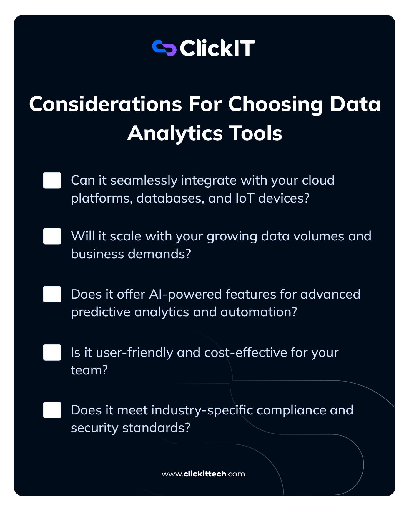 Data Analytics Tools List 2025: Top Industry-Specific Picks | ClickIT